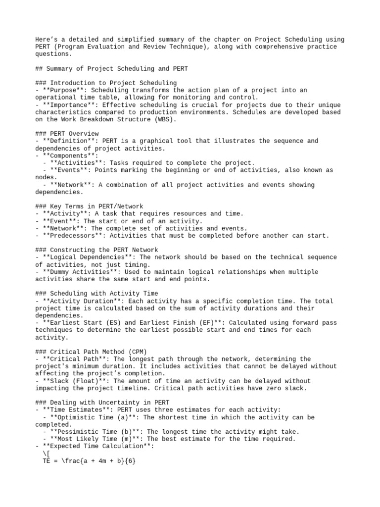 chapter 4 project mngt | PDF | Project Management | Projects