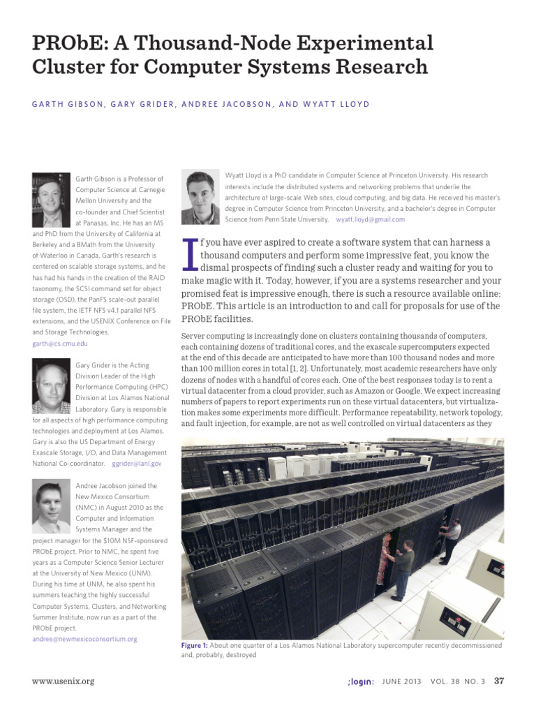 07_gibson_036-039 | PDF | Computer Cluster | Supercomputer