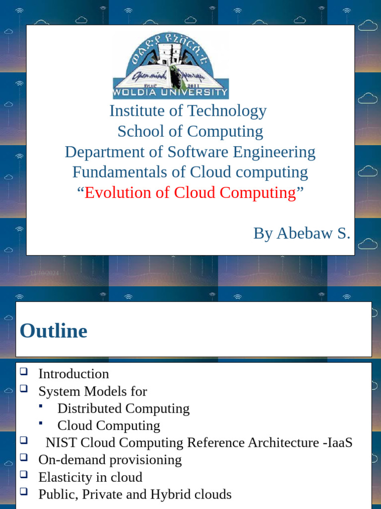 Chapter 1 Cloud Computing | PDF | Cloud Computing | Platform As A Service