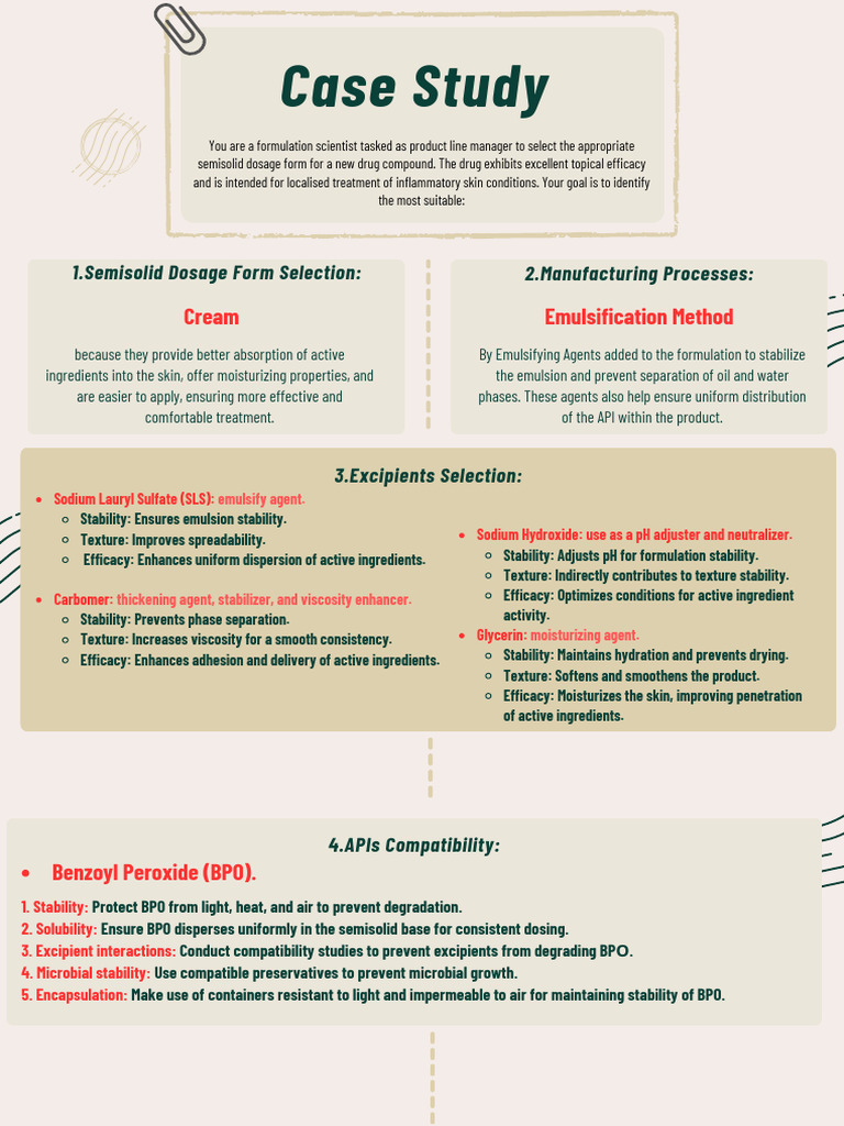 Report Pharmaceutical 3 | PDF | Pharmaceutical Formulation | Emulsion