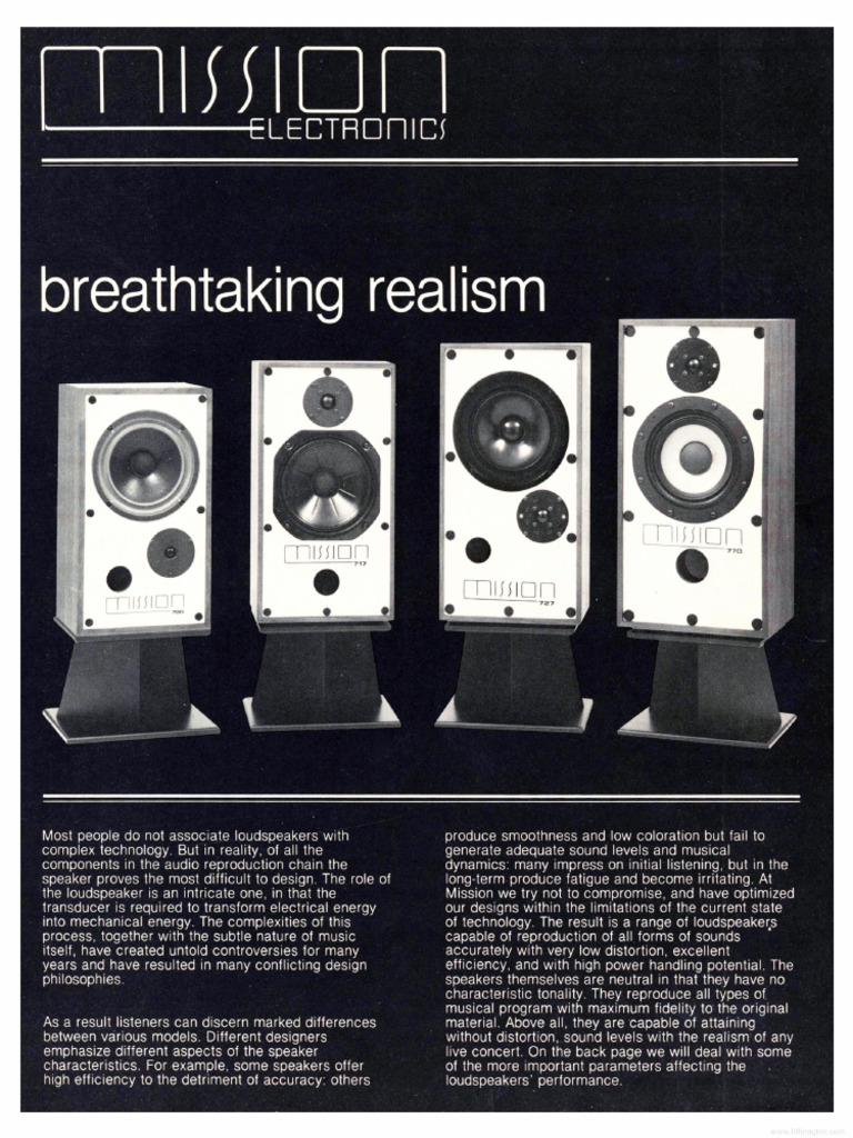 Loudspeakers 1981 | PDF