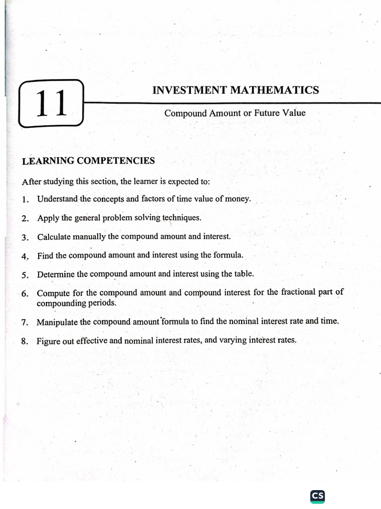 MMW Chapter 11 | PDF