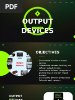 Hard Copy Soft Copy Output Devices | PDF