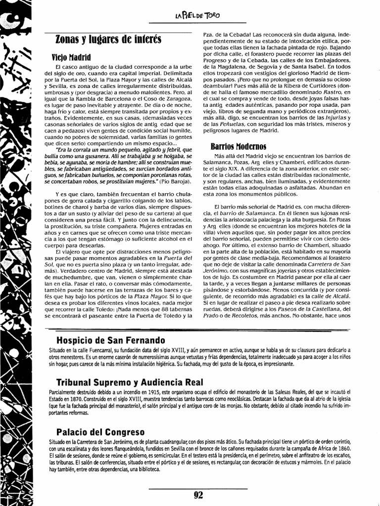 (ROLes) - La Llamada de Cthulhu - La Piel de Toro (2de2) | PDF