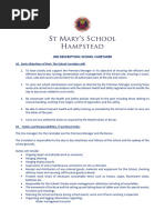 Matron Job Description and Responsibilities | PDF | Housekeeping ...