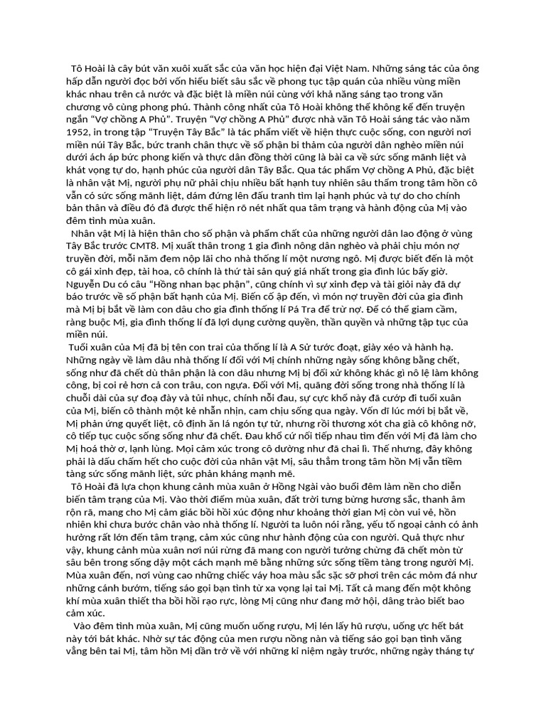 VCAP Đêm Xuân | PDF