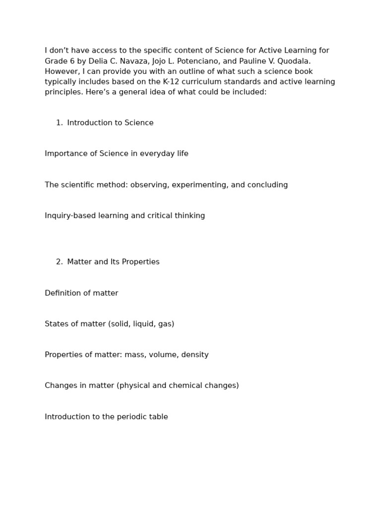SCIENCE SUMMARY | PDF | Earth | Science