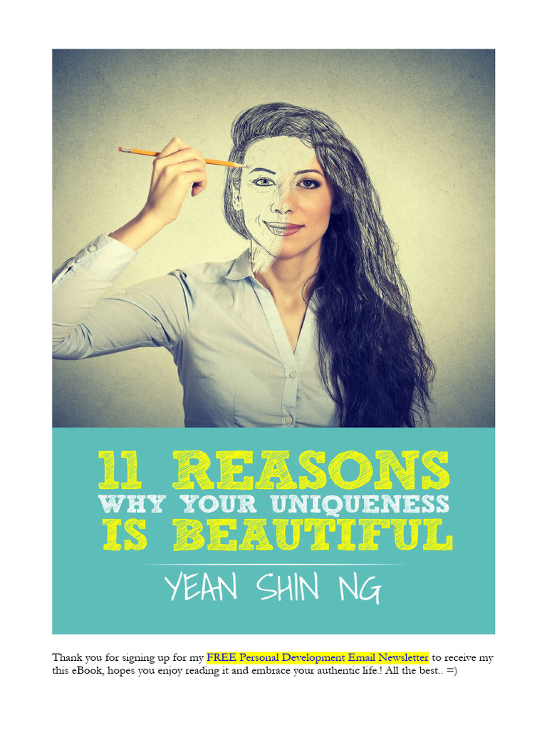 11 Reasons Why Your Uniqueness Is Beautiful | PDF | Psychology