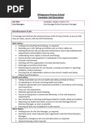 Matron Job Description and Responsibilities | PDF | Housekeeping ...