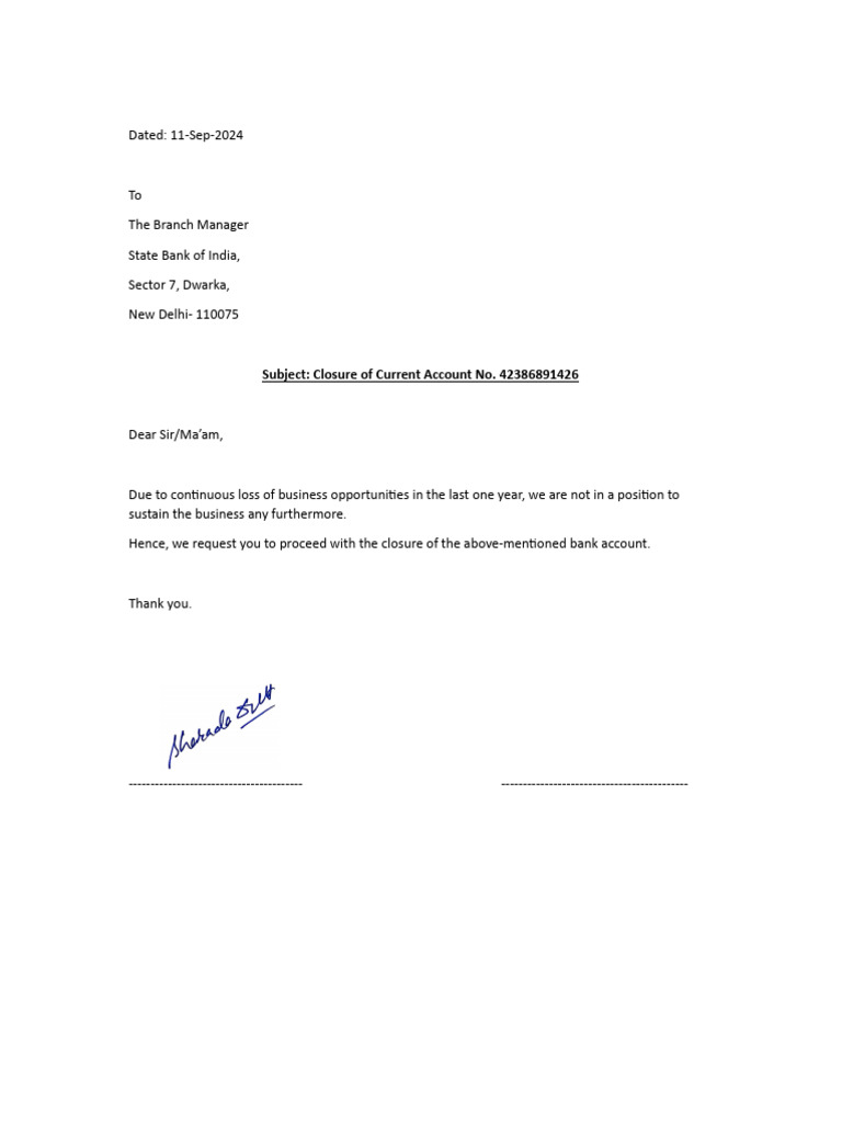 Pathways - SBI Account Closure | PDF