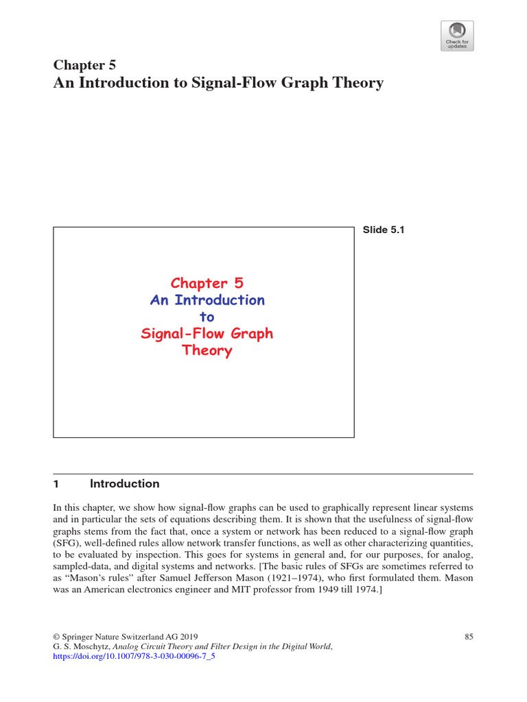 Moschytz, George S. - Analog Circuit Theory and Filter Design in the ...