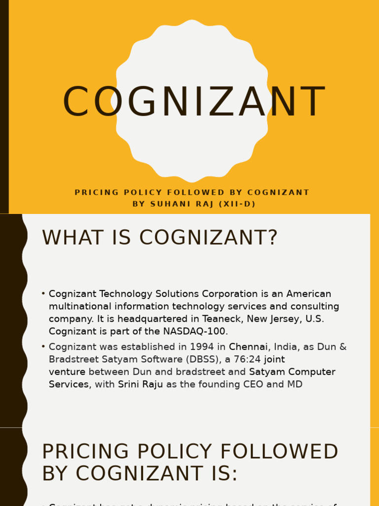 Cognizant Pdf