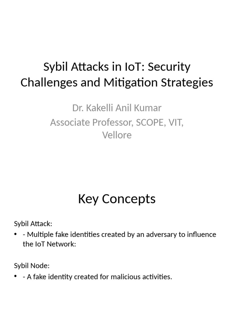 2e-Sybil Node Detection Scheme - Formal Modeling and Verification | PDF