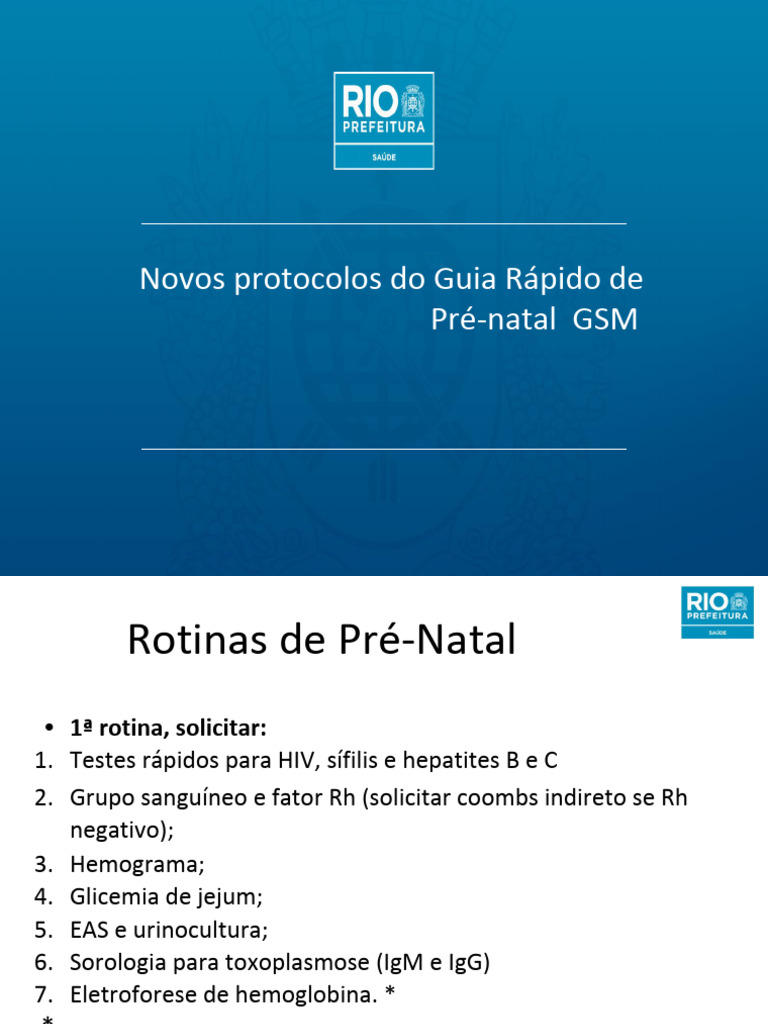 novos-protocolos-do-guia-rapido-de-pre-natal-jun-2020 | PDF | Gravidez ...