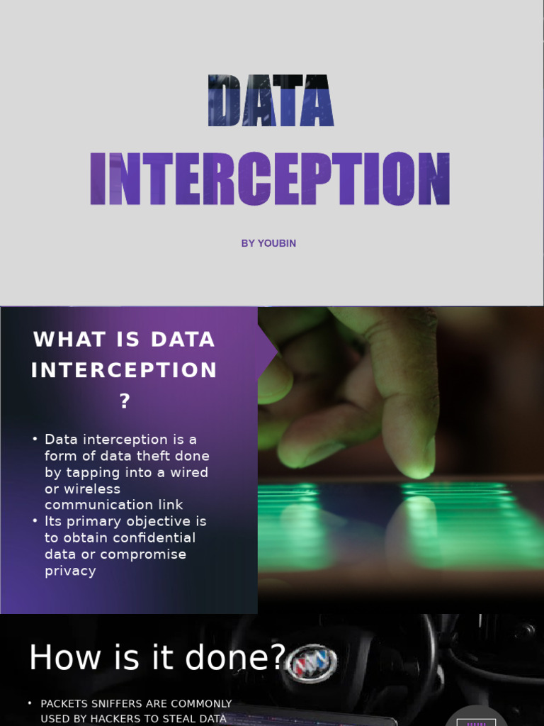 Data Interception PPT 1 | PDF