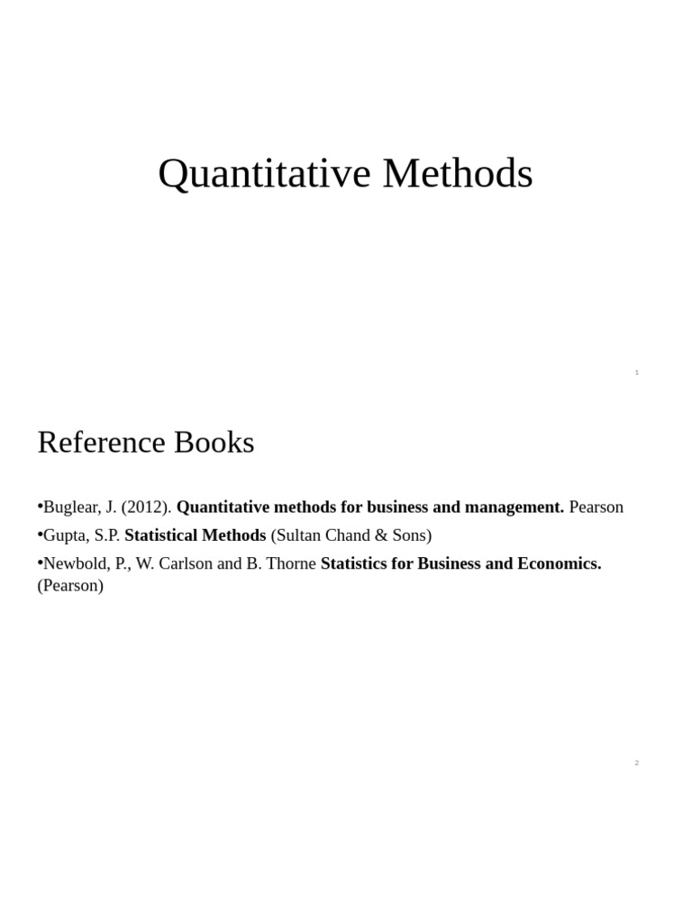 of Quantitative Techniques | PDF | Expense | Dependent And Independent Variables