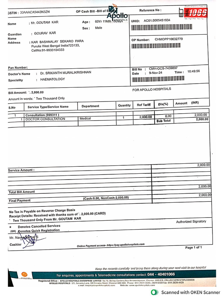 dr fees | PDF