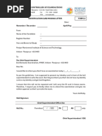 Examination Duty Exchange Request Form | PDF
