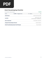Hostel Inspection Checklist Template | PDF