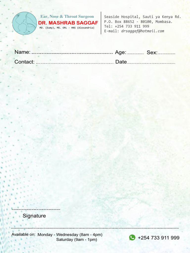 SR. SAGGAF LOGO | PDF