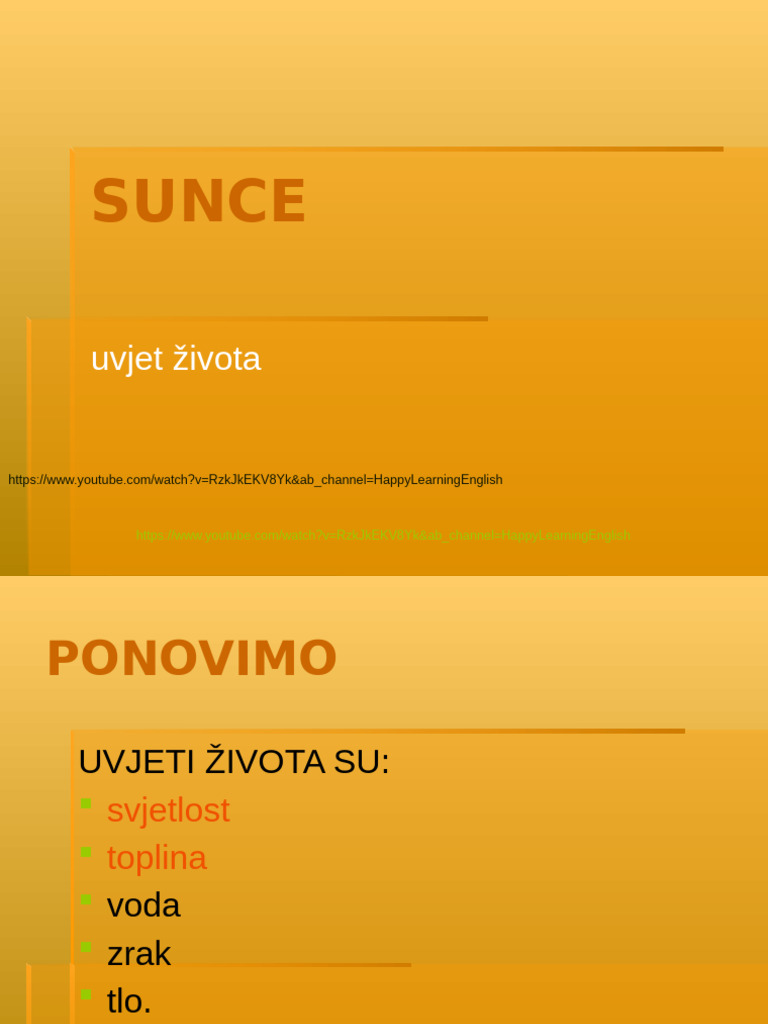 Sunce, Zrak I Voda | PDF