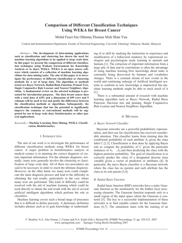 Comparison_of_Different_Classification_T | PDF | Statistical Classification | Machine Learning