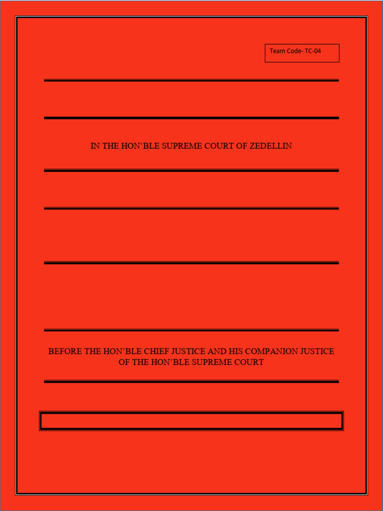 FINAL MEMO ON BEHALF OF RESPONDENT 4 | PDF | Writ | Treaty