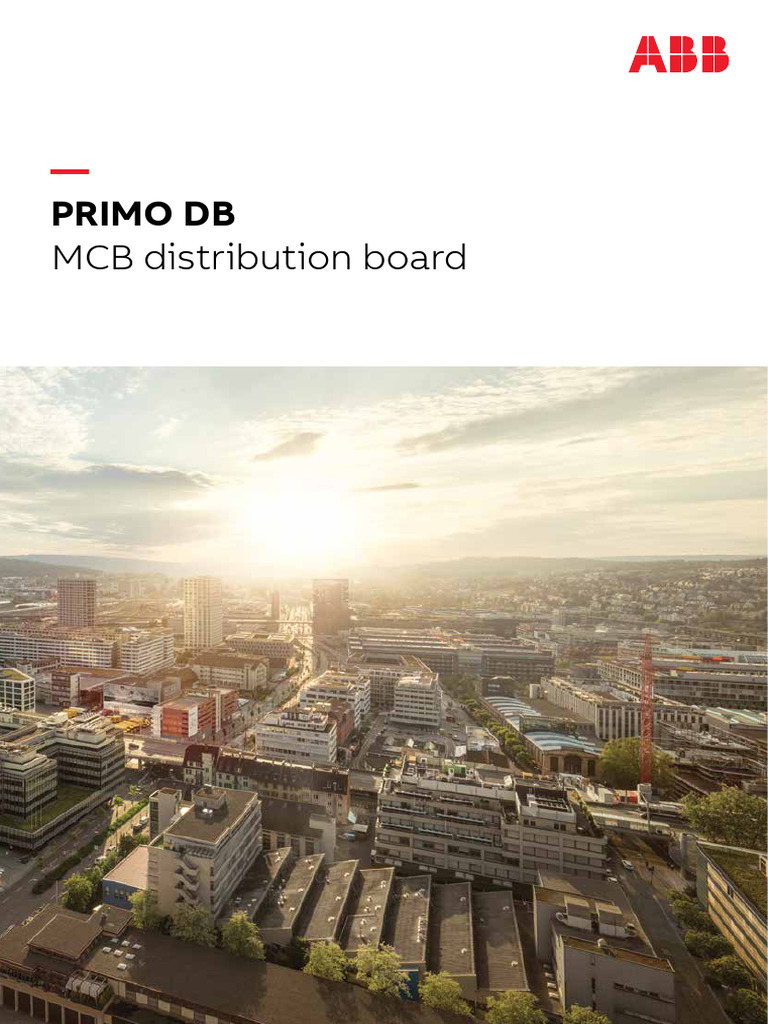 ABB Primo Subdistribution Enclosure Catalogue | PDF | Door | Electricity