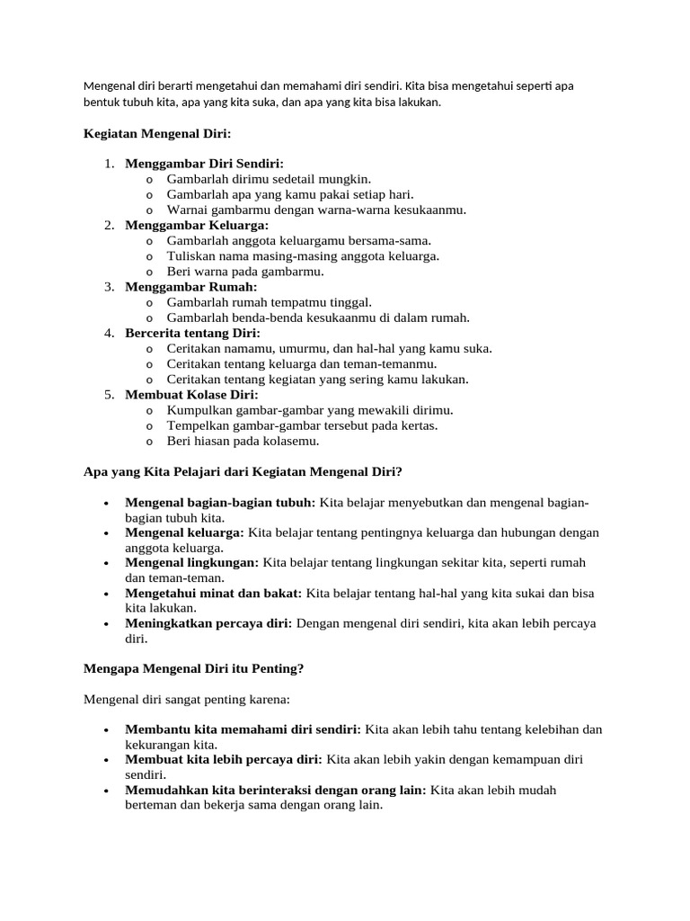 Catatan SBDP | PDF