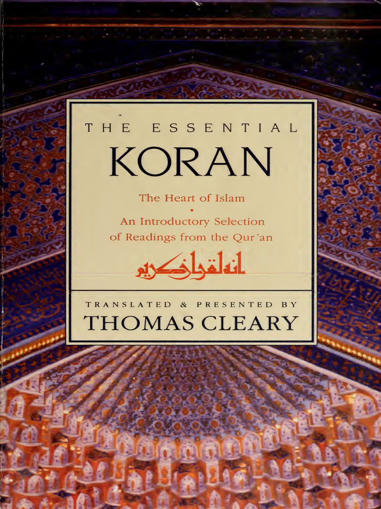 Thomas Cleary - The Essential Koran - The Heart of Islam-HarperOne ...