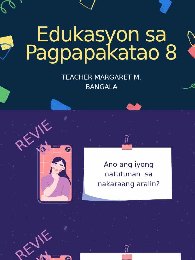 Esp8 Q2 Aralin 2 | PDF