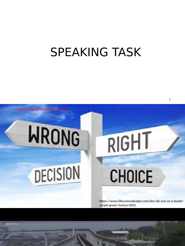 Choices and Decisions in Our Life | PDF | Classroom | Cognitive Science