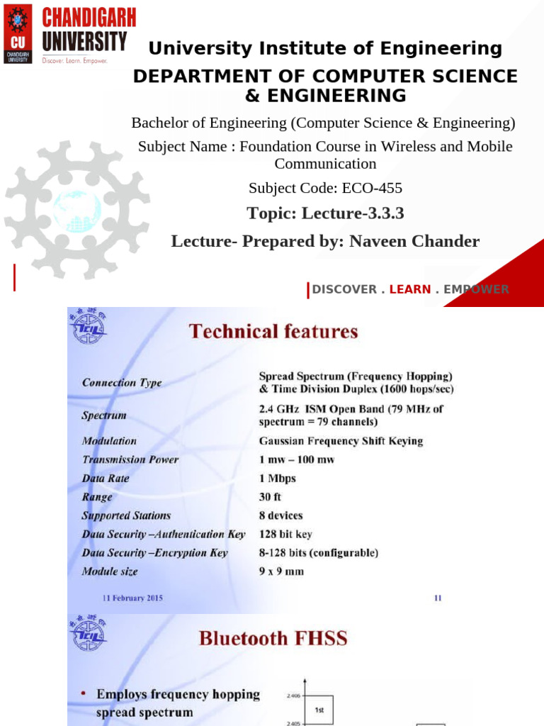 Bluetooth Channels, Frequencies, and Modulation | PDF