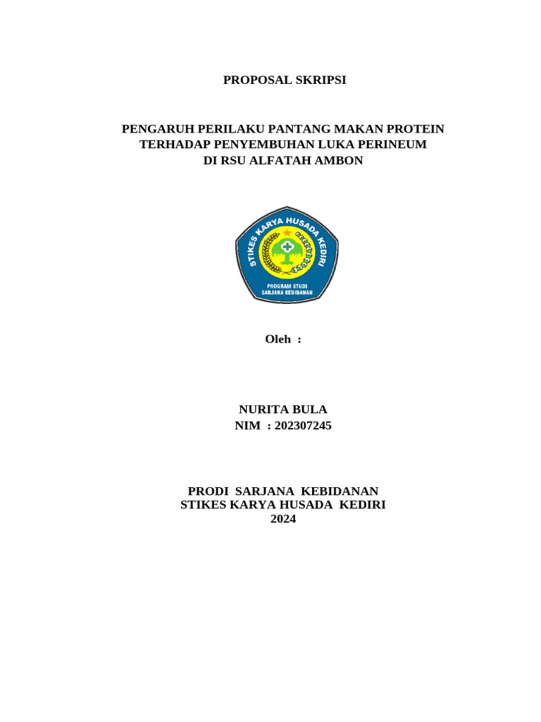 PROPOSAL Nurita Bula 202307245 perbaikan (1) | PDF
