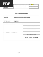 Ahu Operation Qualification Document | PDF | Verification And ...