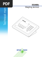 Mettler Ics429 User Manual | PDF | Rechargeable Battery | Battery Charger