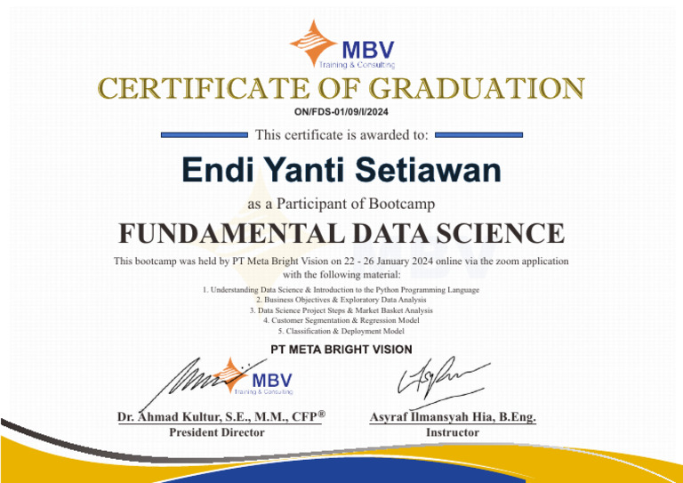 Sertifikat Bootcamp FDS 22-26 Januari 2024-9 | PDF