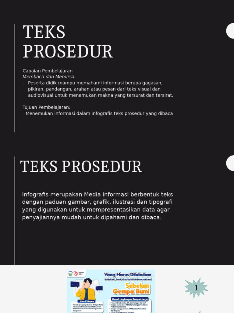 Infografis Teks Prosedur Observasi | PDF