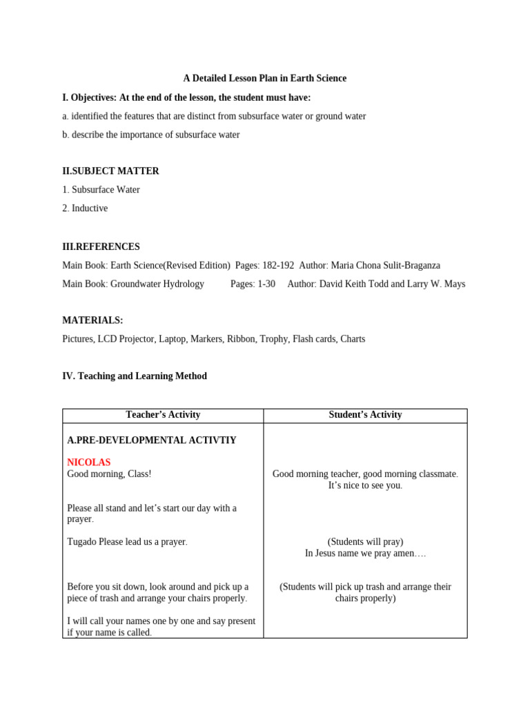 GROUP3 LP Docx-Final-1 | PDF | Groundwater | Water