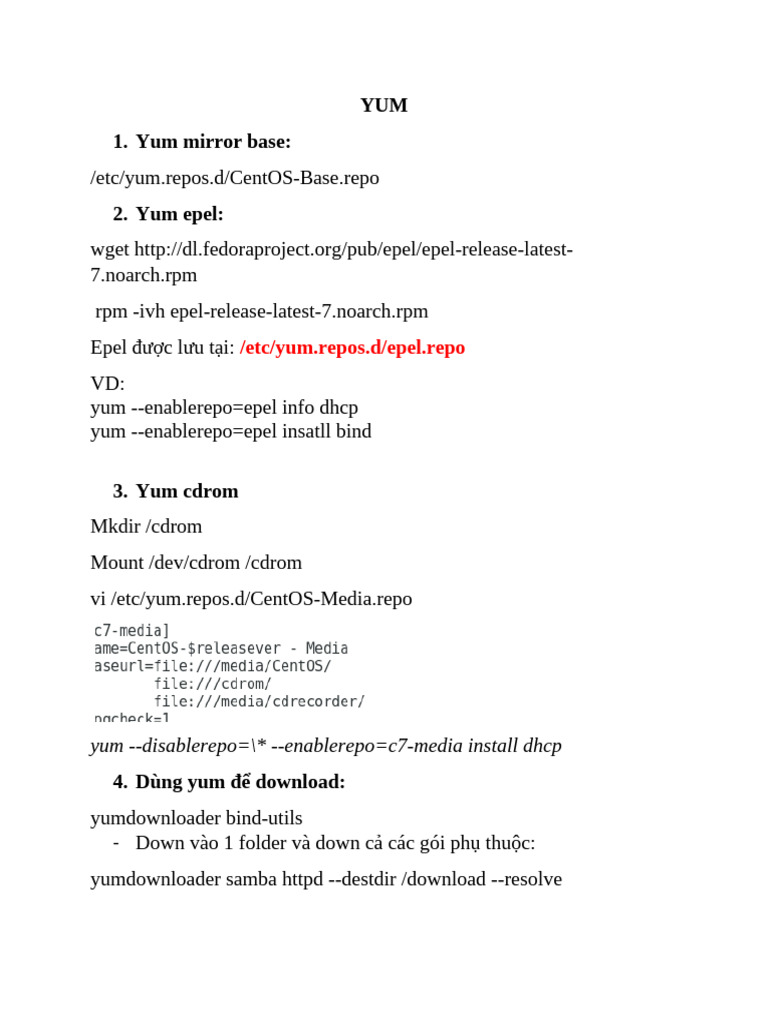 RPM Yum | PDF