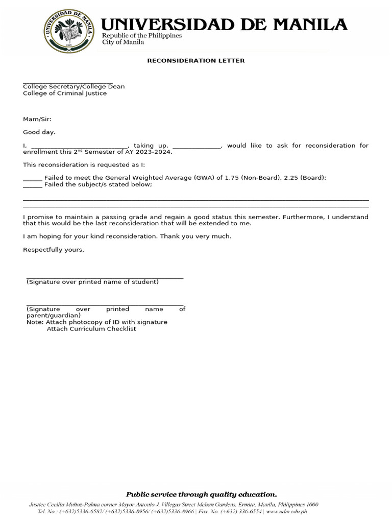 Reconsideration Letter UPDATED | PDF