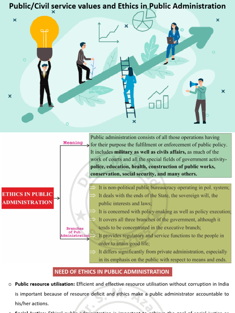 7. Publiccivil service values and ethics in public administration | PDF | Governance ...
