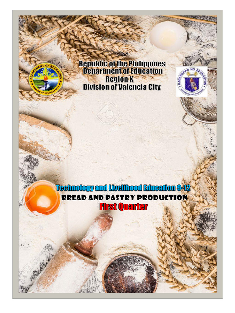 Bread and Pastry Production First Quarter DLP | PDF | Baking | Bakery
