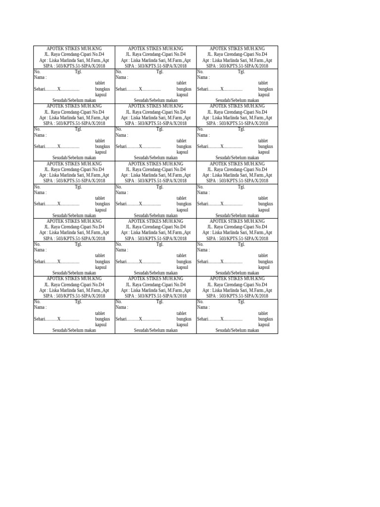 Etiket Dan Label | PDF