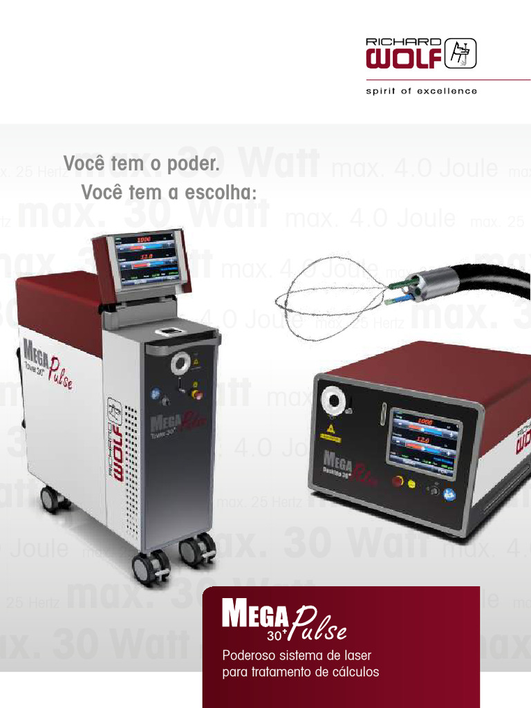 Mega Pulse 30+ Compressed | PDF | Laser | Potência (Física)