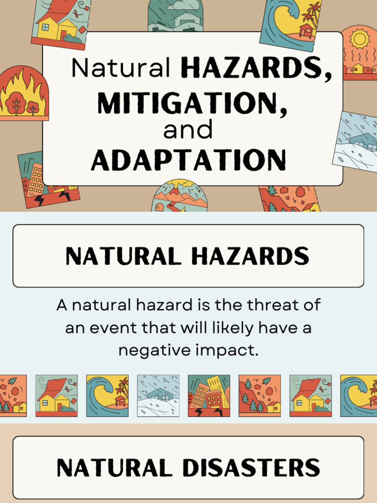 Natural Hazards Presentation | PDF | Volcano | Thunderstorm