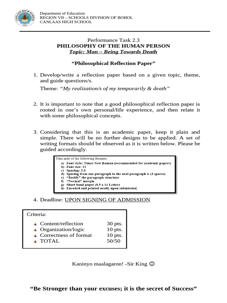 Iphp Death Ref Paper Inst | PDF