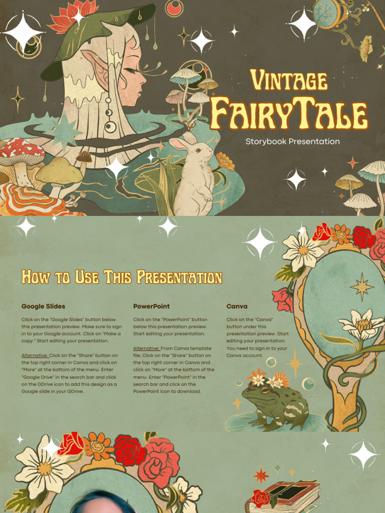 Vintage Fairy Tale Storybook Presentation | PDF | Microsoft Power Point ...