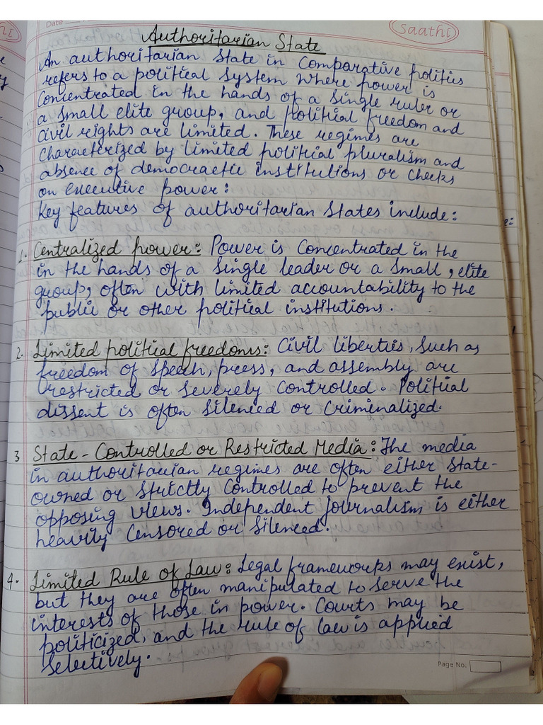 Authoritarian State | PDF