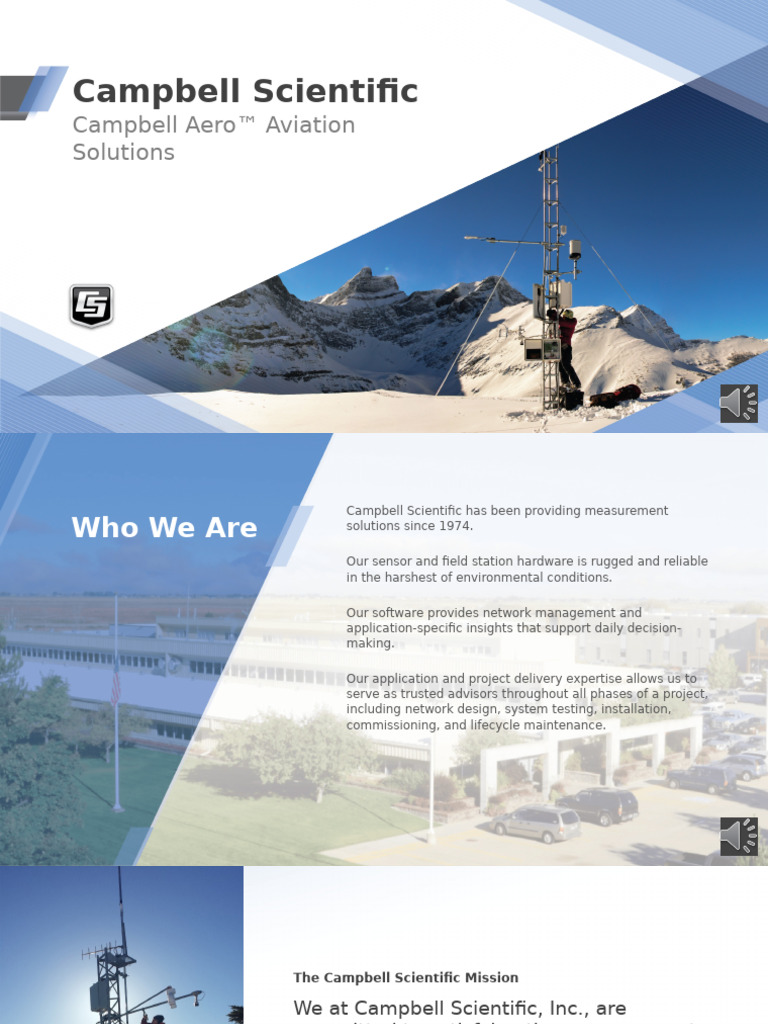 Campbell Scientific - AWOS Presentation | PDF